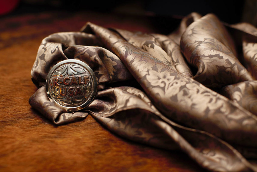 Silver Scarf Slide - R-CALF USA