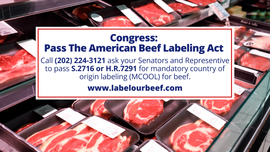 Label Our Beef - R-CALF USA